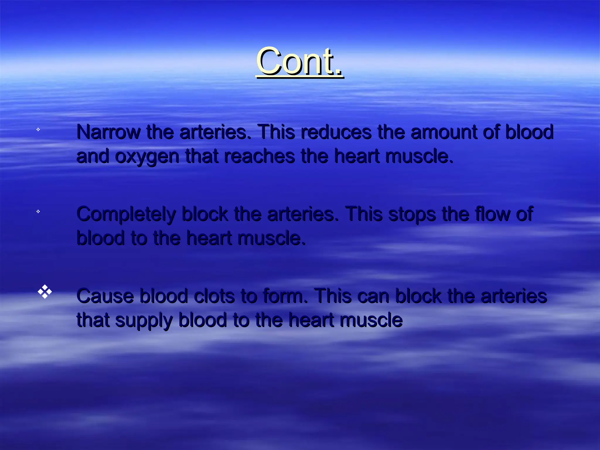 Coronary Artery Disease.ppt for students of bsc nursing | PPT