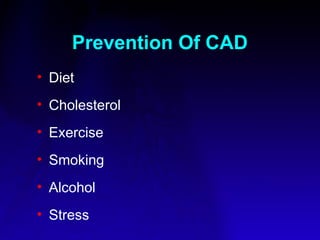 Coronary Artery disease cardiac section. | PPT