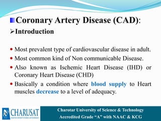 Coronary artery disease-an overview | PPTX
