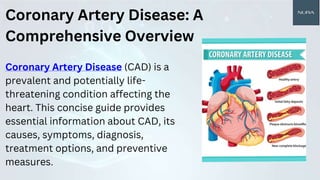 Coronary Artery Disease :A Comprehensive Overview | PPT