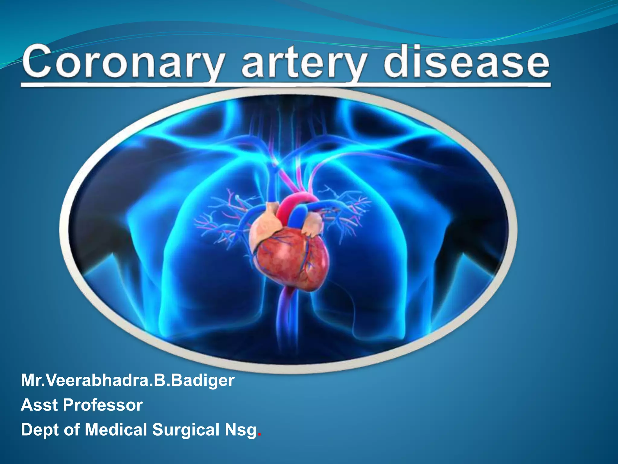 Coronary Heart Disease Ppt
