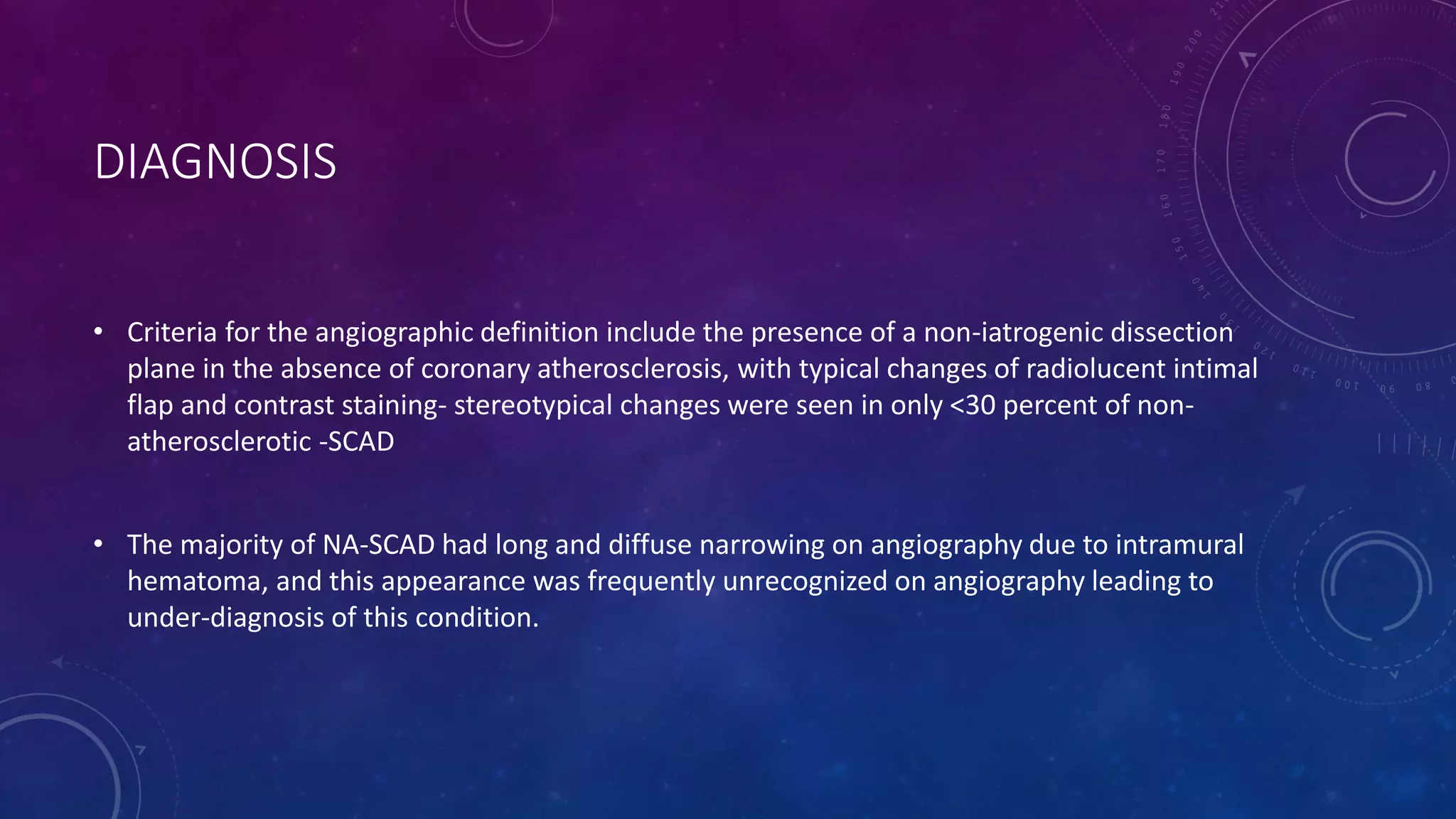 Coronary artery dissection | PPTX