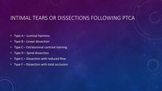 Coronary artery dissection | PPTX