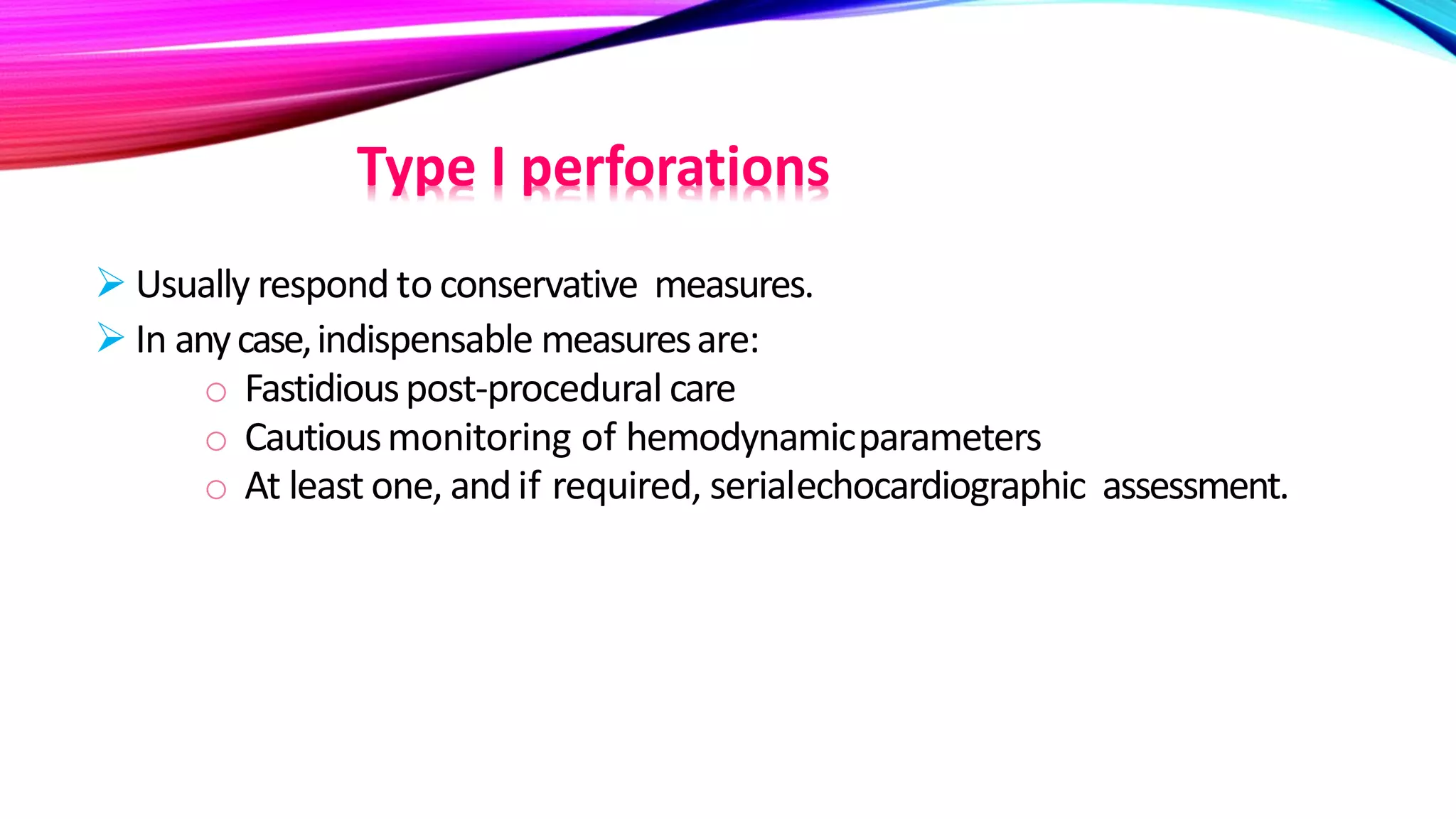 Coronary artery perforation | PPTX
