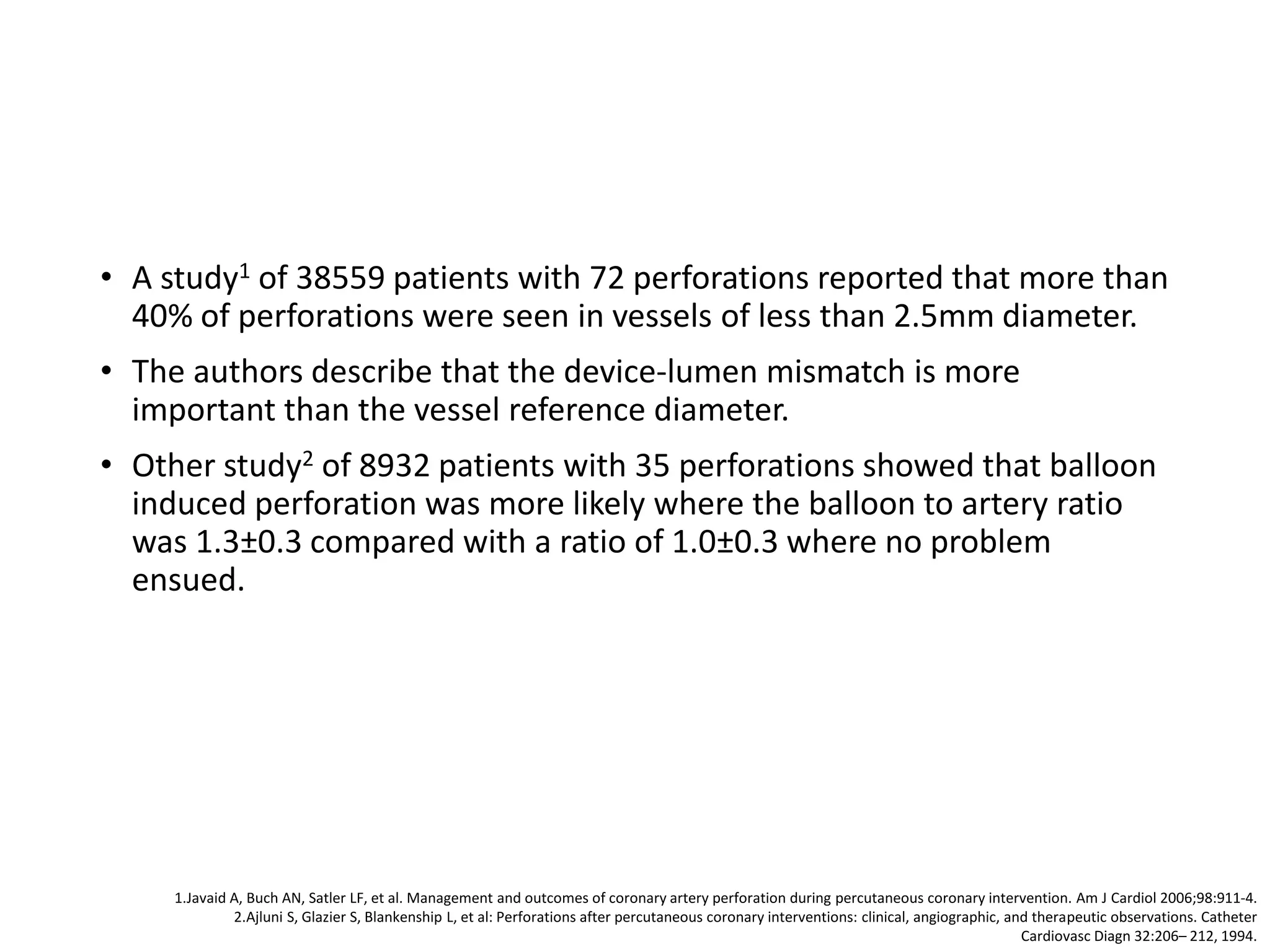 CORONARY ARTERY PERFORATION DURING PCI | PPSX