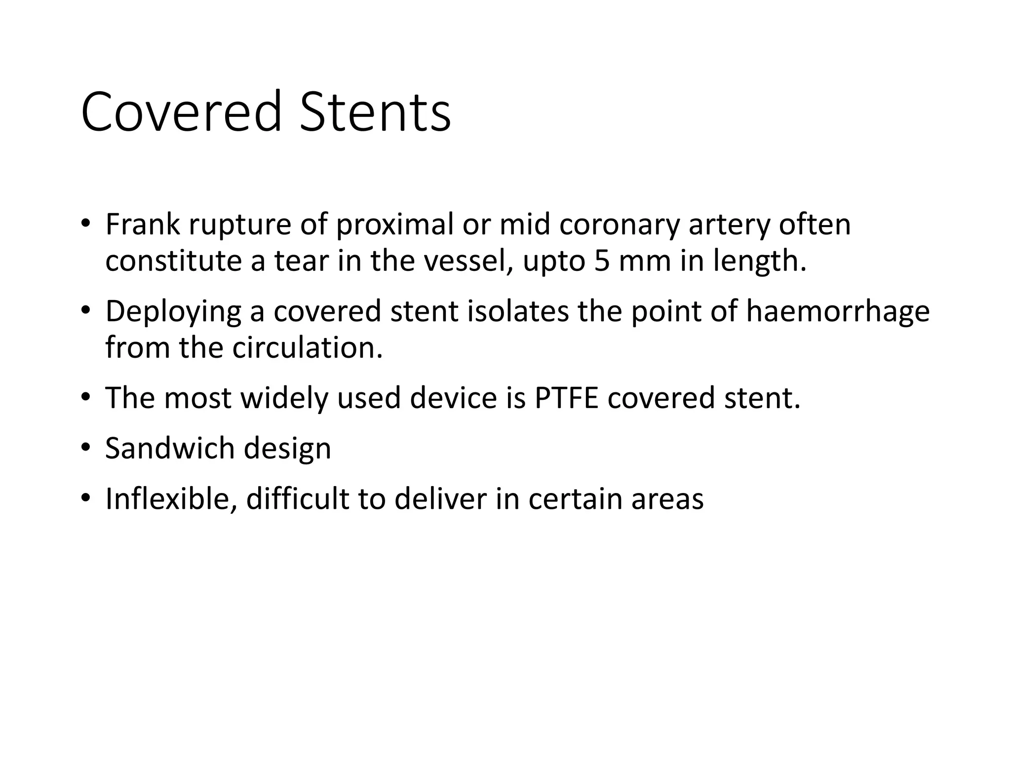 CORONARY ARTERY PERFORATION DURING PCI | PPSX