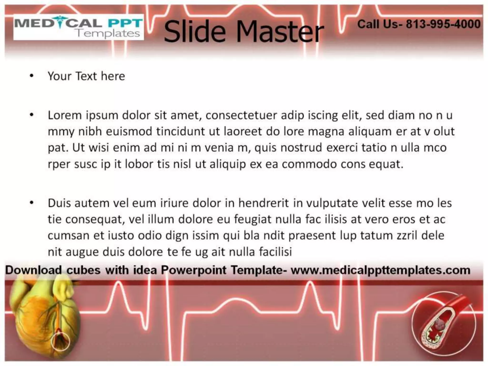 Coronary Artery PowerPoint Template | PPTX