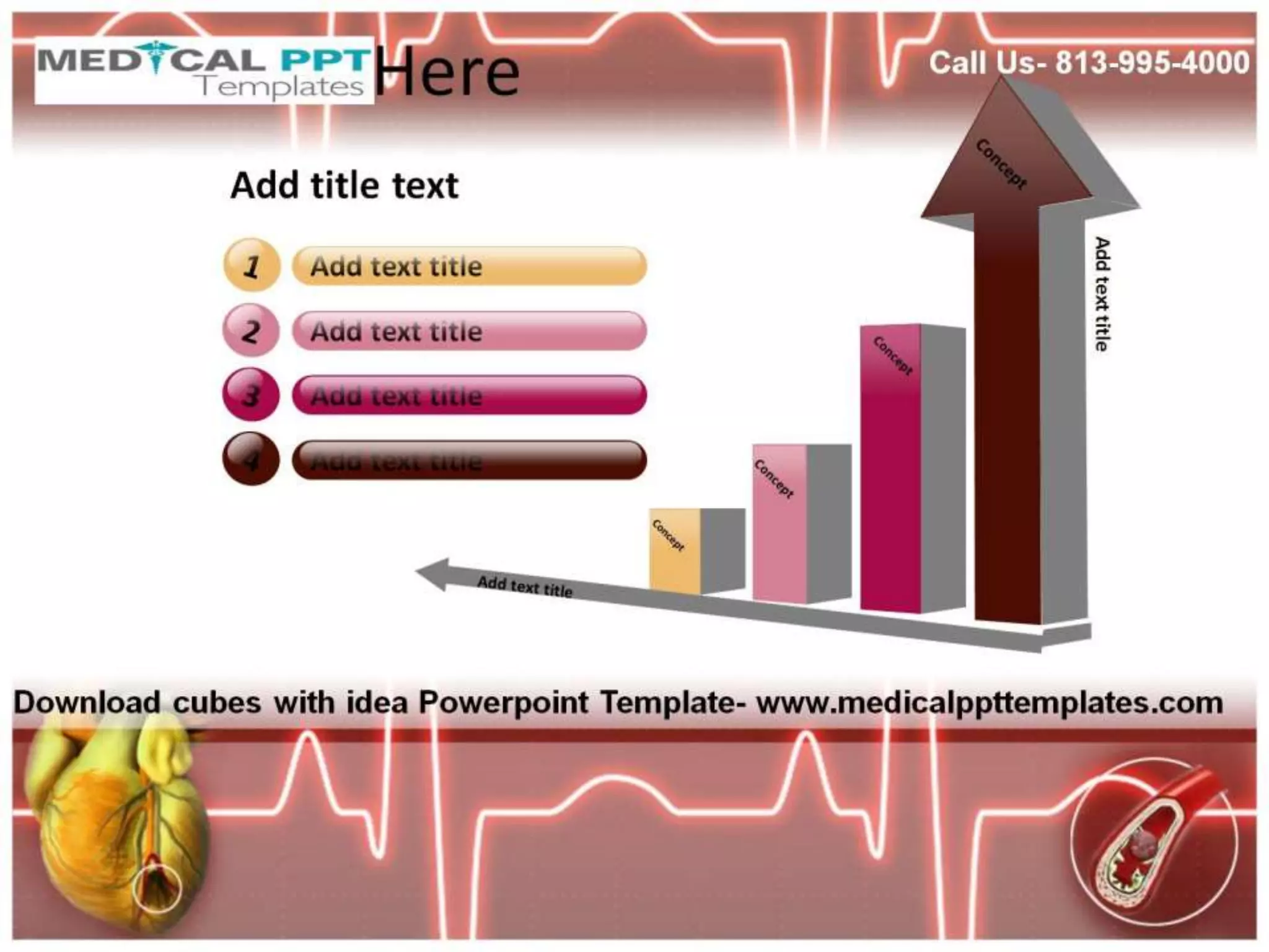 Coronary Artery PowerPoint Template | PPTX