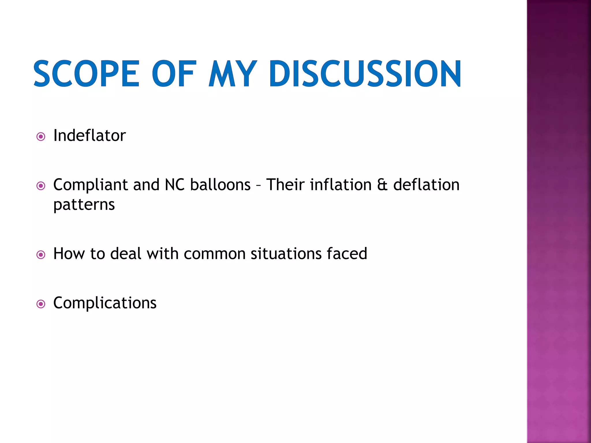 CORONARY BALLOONS PRACTICAL ASPECTS.pptx