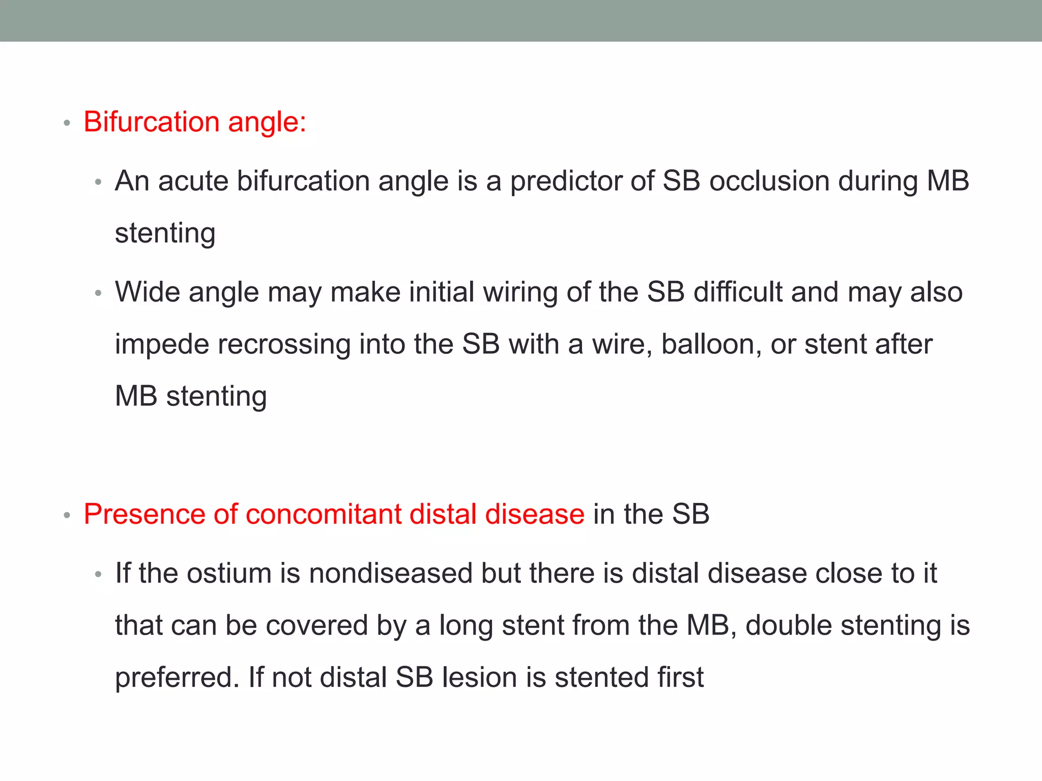 Coronary Bifurcations.pptx