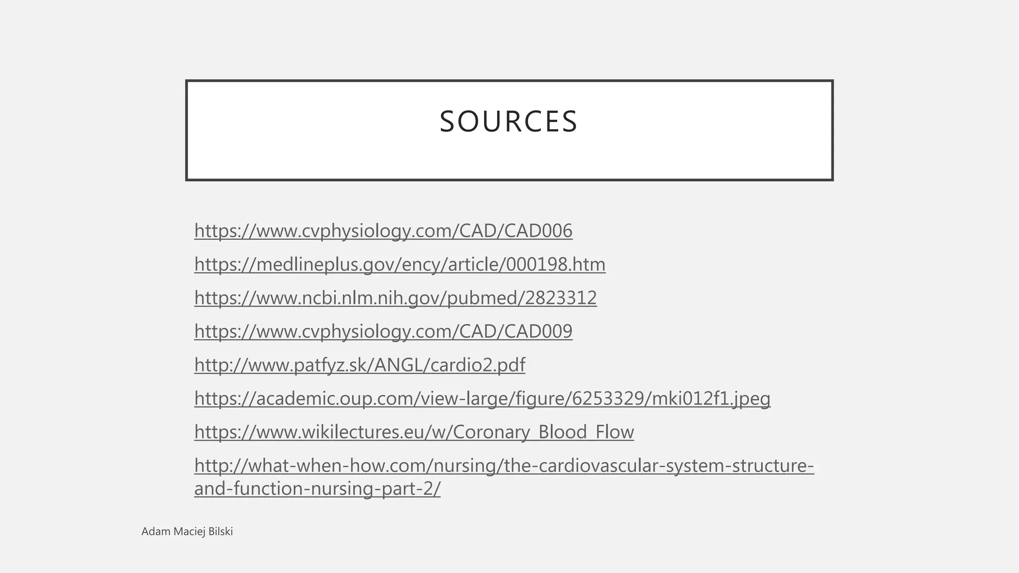 Coronary Blood Flow Ppt Free Download