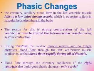 Coronary circulation | PPTX | Heart and Cardiovascular Diseases ...