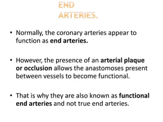 coronarycirculation- | PPTX