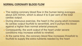Coronary circulation | PPTX