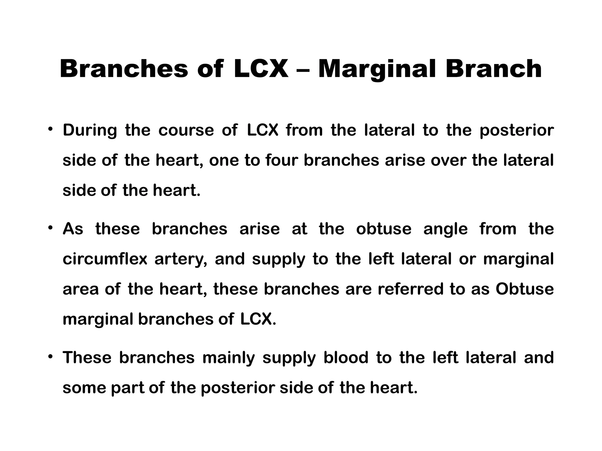 Coronary circulation - LAD, LCX and RCA.pptx