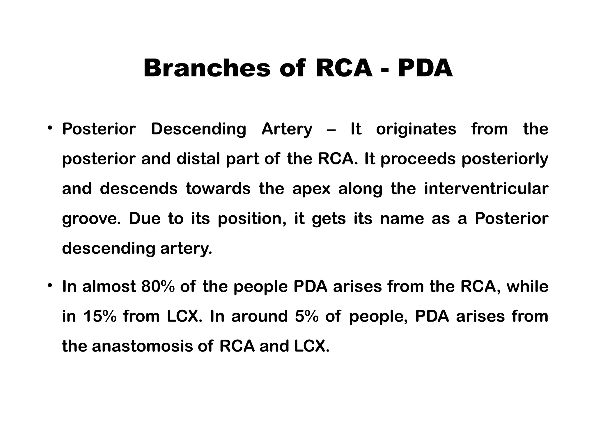 Coronary circulation - LAD, LCX and RCA.pptx