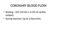 Coronary Circulation detailed general surgery | PPTX