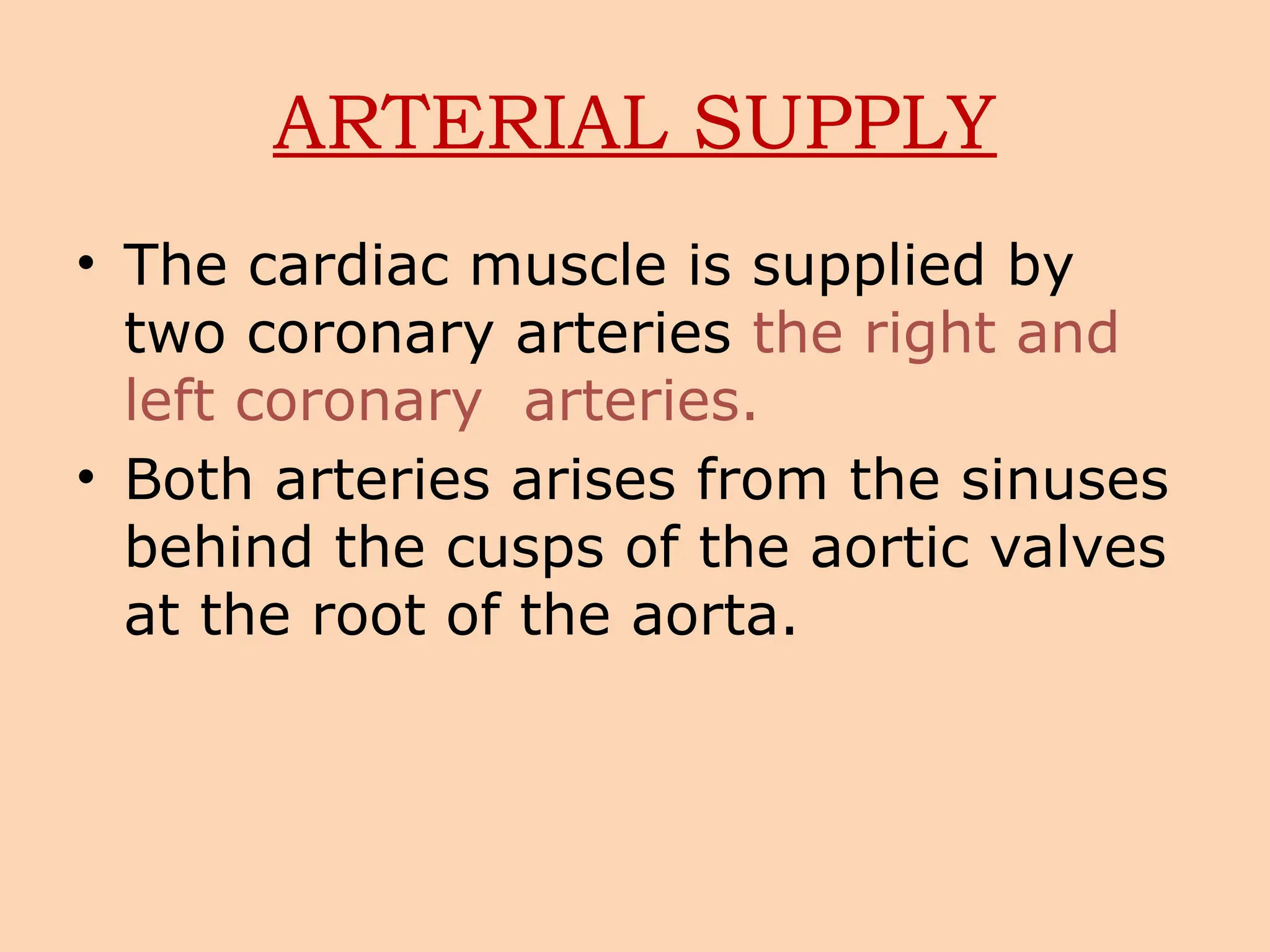 coronary circulation ppt bsc hsrg is dha | PPT