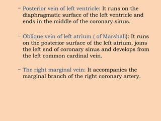 coronary circulation ppt bsc hsrg is dha | PPTX