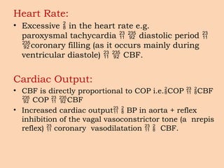 coronary circulation ppt bsc hsrg is dha | PPTX