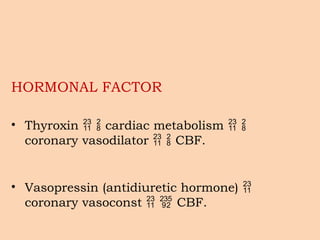 coronary circulation ppt bsc hsrg is dha | PPTX