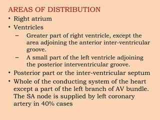 coronary circulation ppt bsc hsrg is dha | PPT