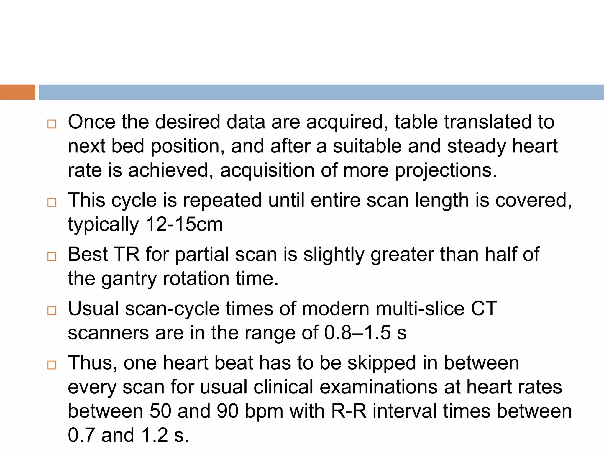 Coronary CT- angiogram: physics | PPTX