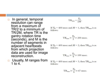 Coronary CT- angiogram: physics | PPTX