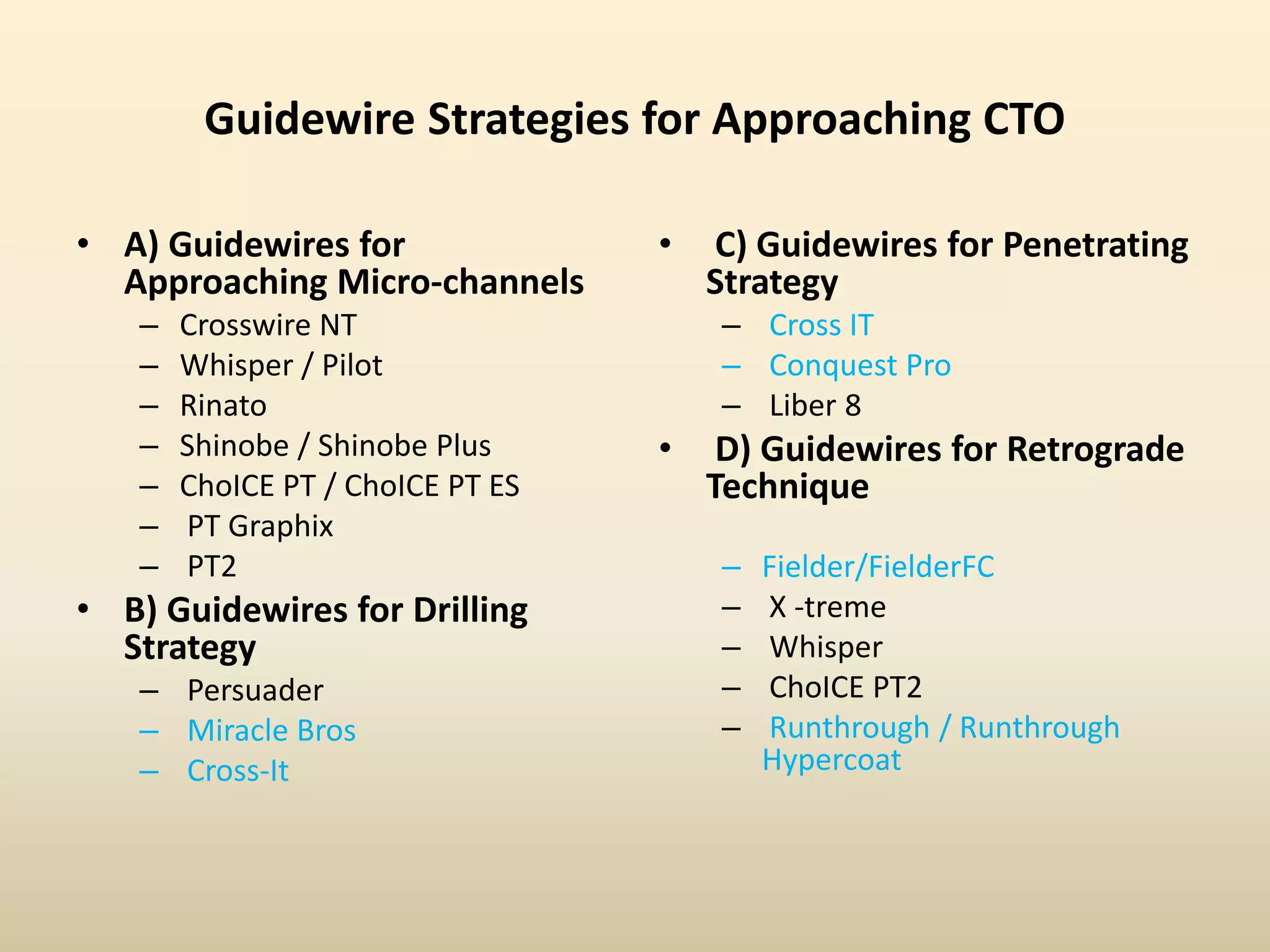 Coronary guidewires | PPSX