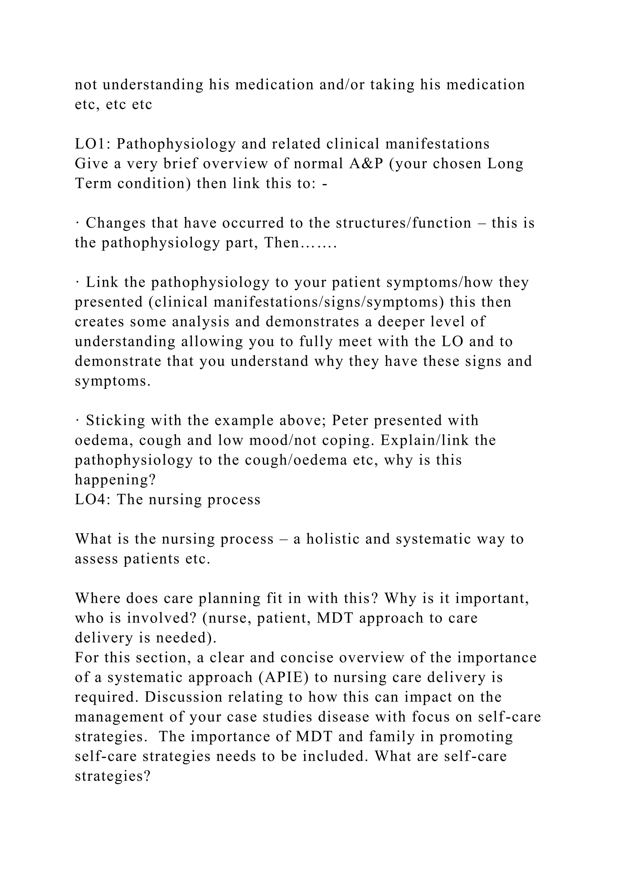 CORONARY HEART DISEASE WITH CASE STUDY AND FOLLOW THE OUTLINES BE.docx