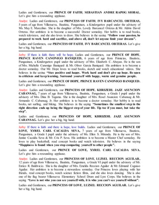 Coronation night script | DOCX