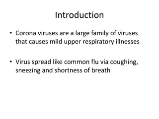 Corona virus | PPTX