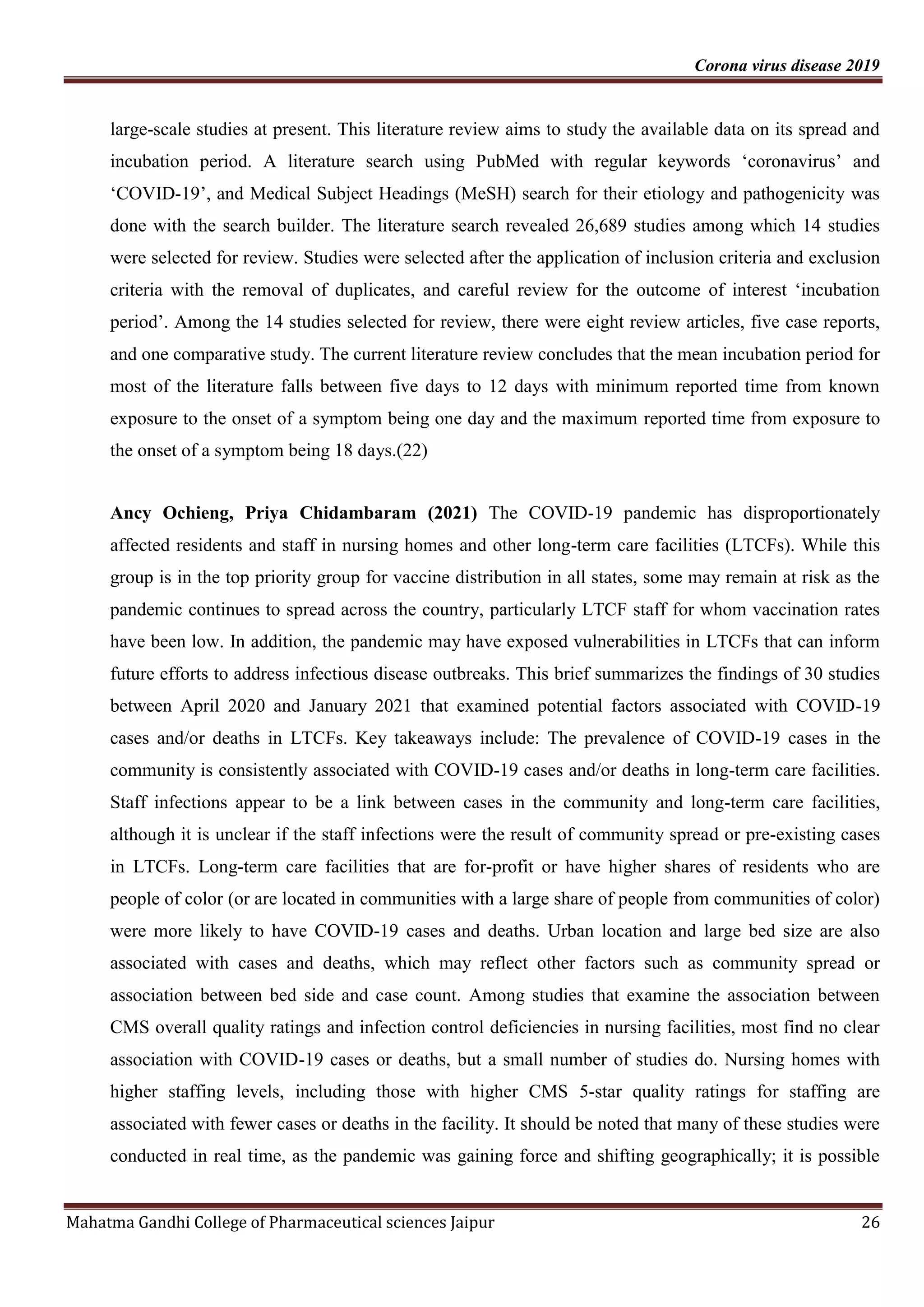 CORONA VIRUS PROJECT | PDF