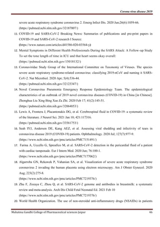 CORONA VIRUS PROJECT | PDF