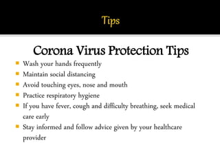 Coirfit Mattress – Safety Tips for Corona Virus | PPTX