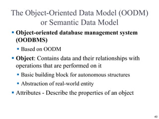 Data Models [DATABASE SYSTEMS: Design, Implementation, and Management ...