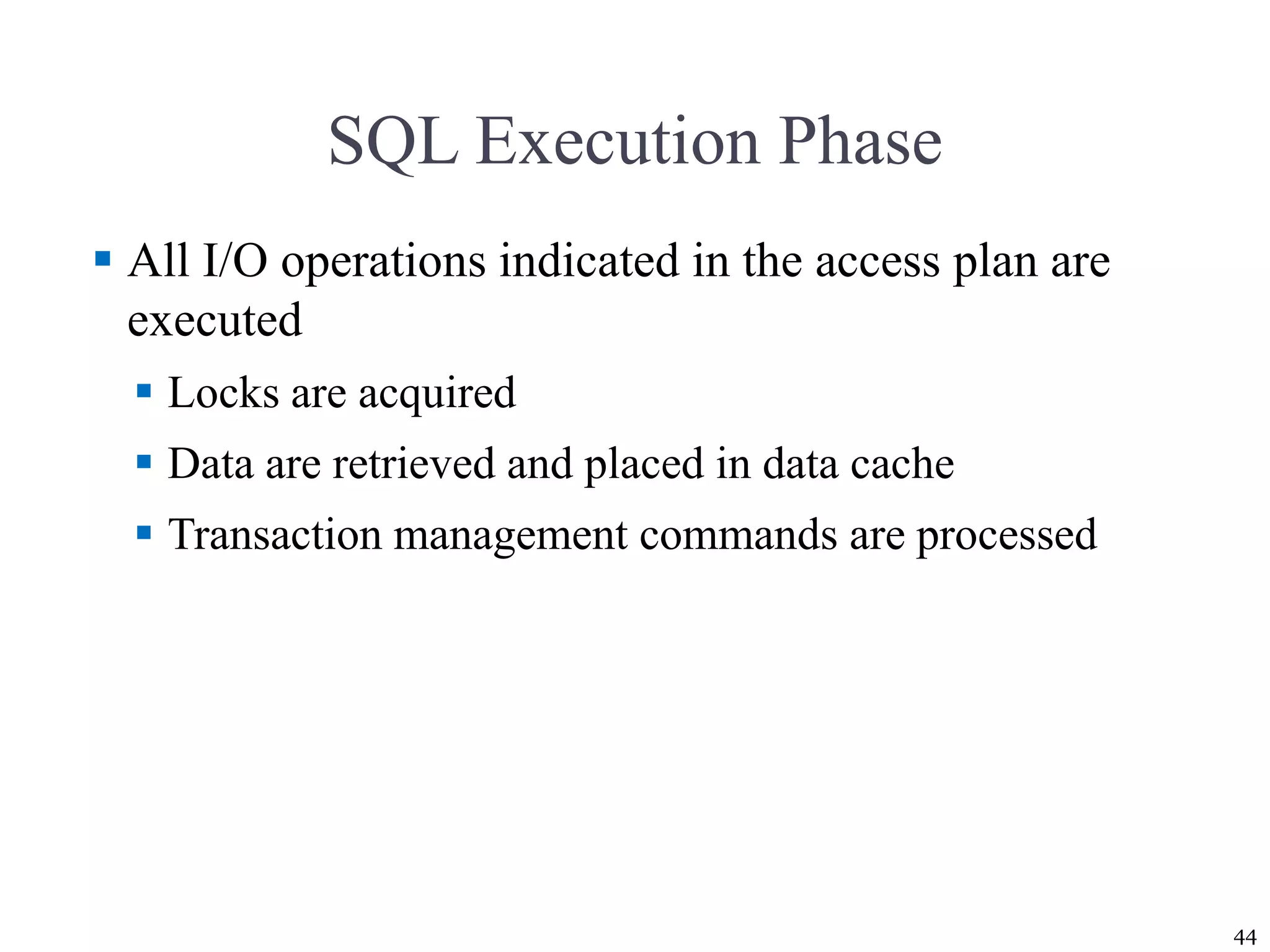 Database Performance Tuning And Query Optimization Ppt Databases