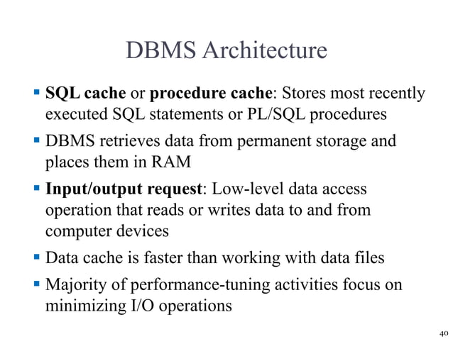 Database Performance Tuning And Query Optimization Ppt Databases