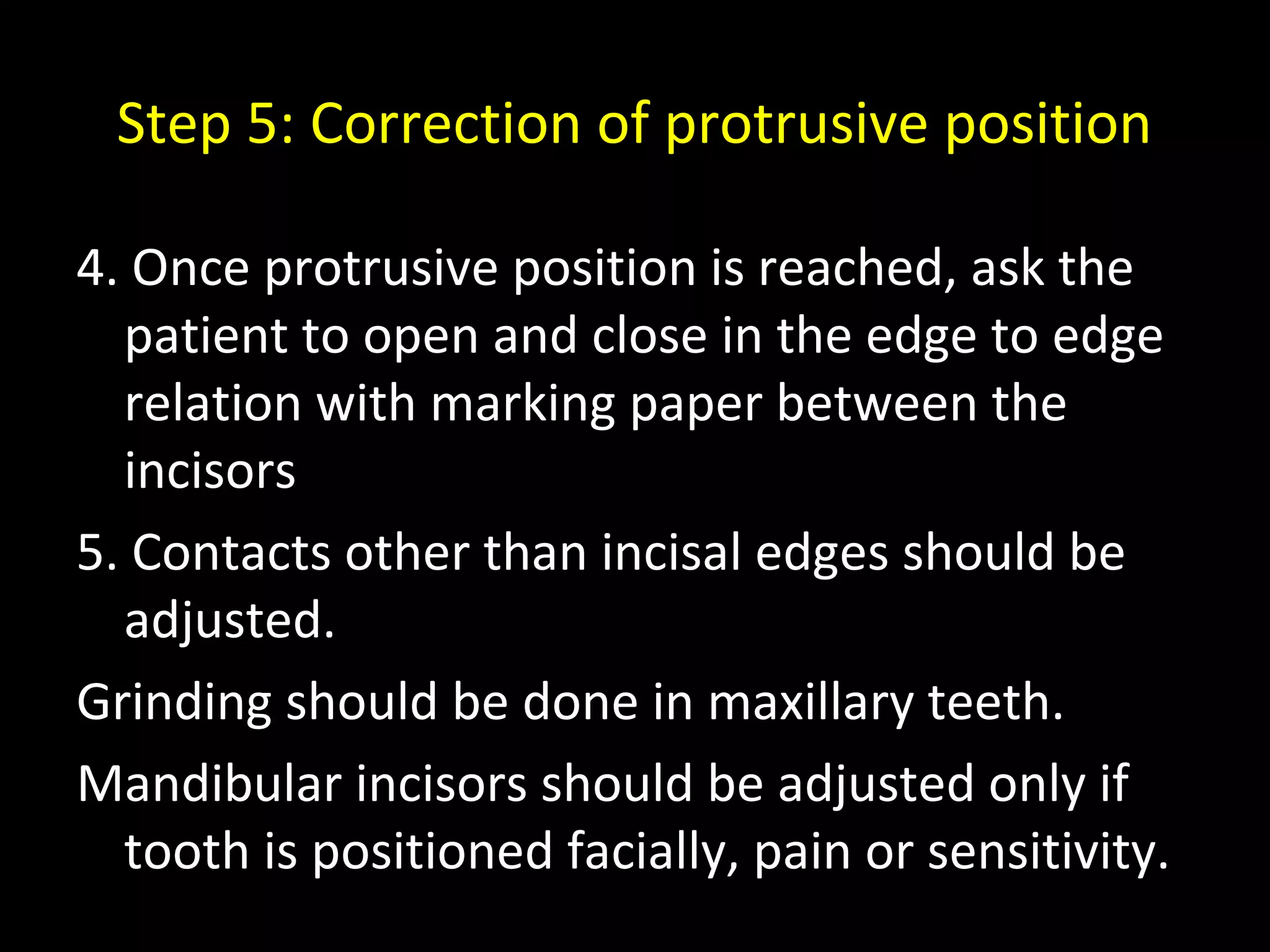 Coronoplasty | PPT