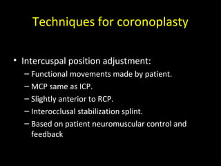 Coronoplasty | PPT