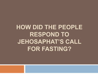 Jehoshaphat | PPTX