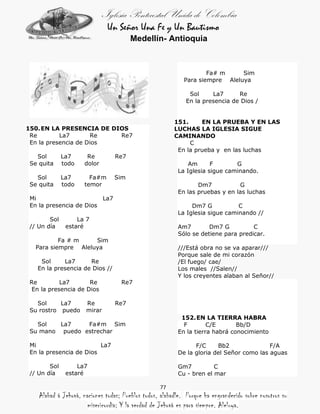 Coros pentecostales ipuc | PDF