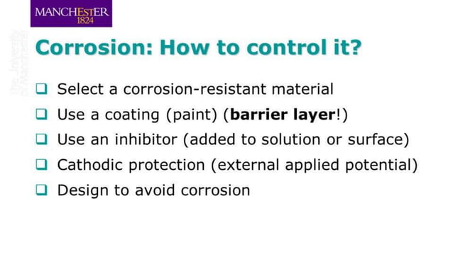 Corrosion and its Control | PPTX
