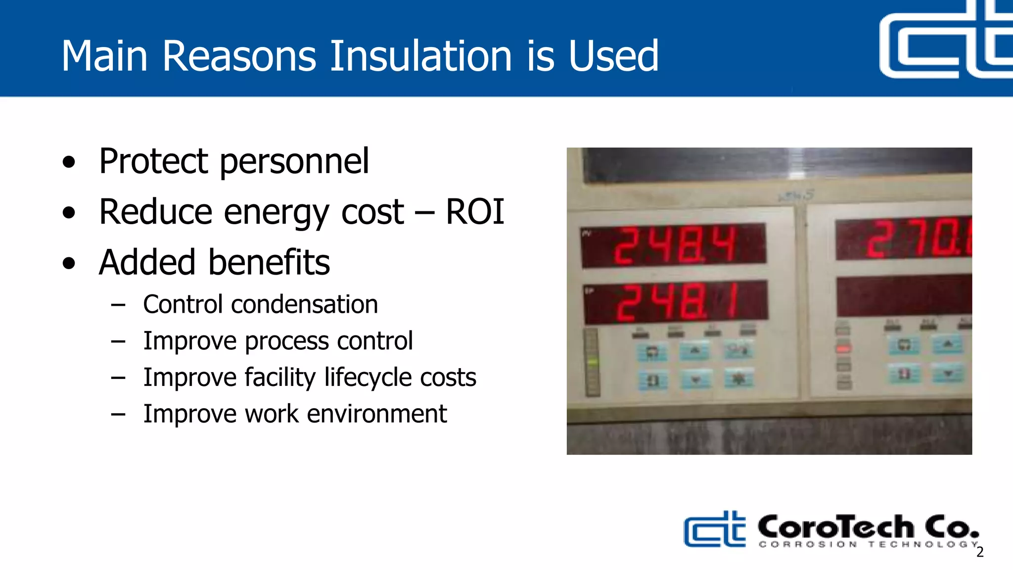 Corotech thermalinsulatingcoating-130710090224-phpapp01 | PPT