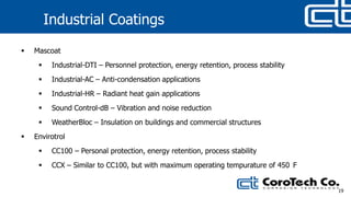 Corotech thermalinsulatingcoating-130710090224-phpapp01 | PPT