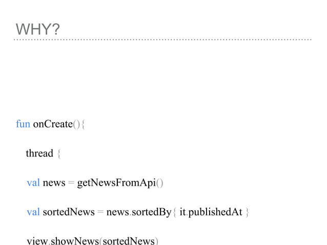 Coroutines talk ppt | PPTX