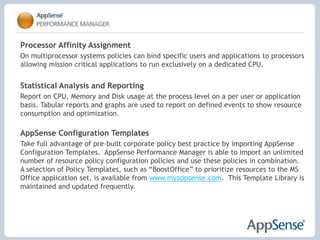 AppSense Product Deck | PPTX