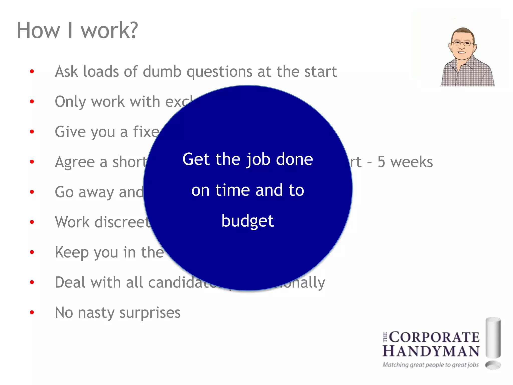 Corporate Handyman Profile 2013 | PPT