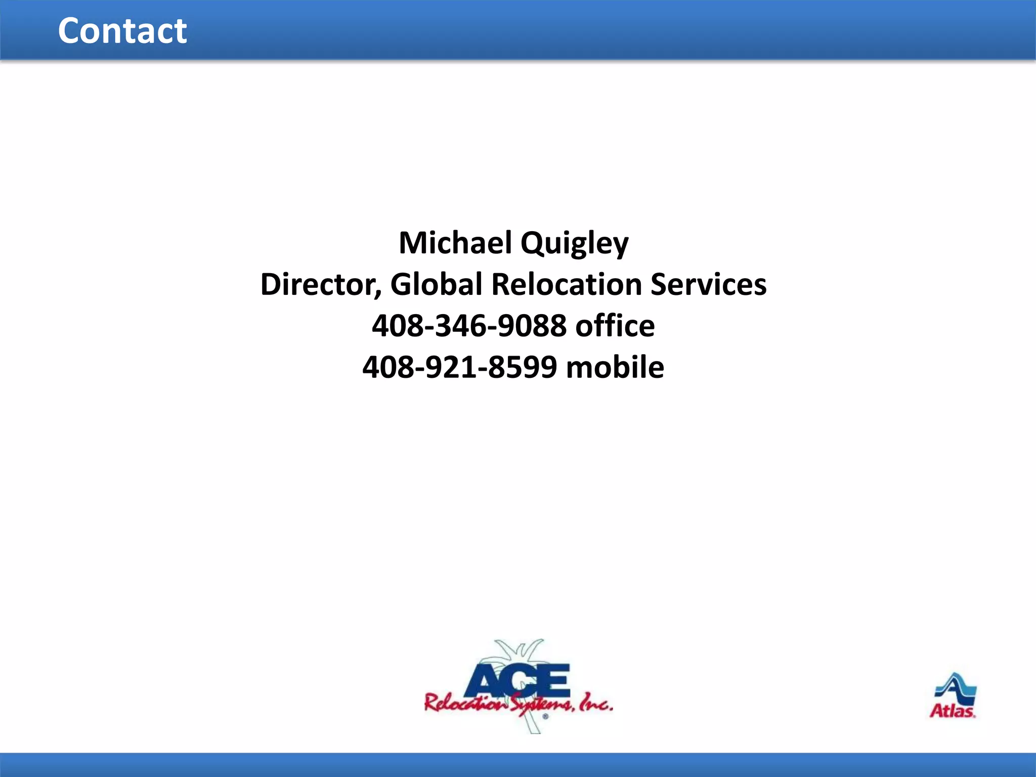 Ace Relocation Systems overview | PPTX