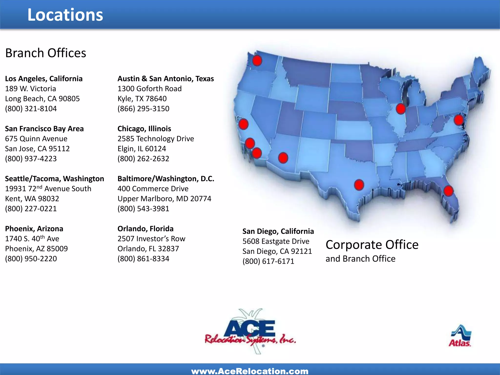 Ace Relocation Systems overview | PPT
